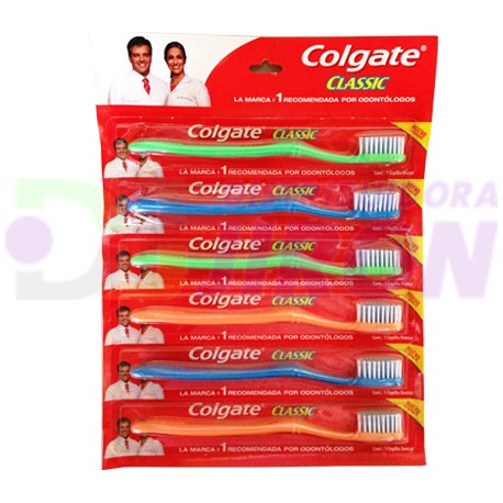 Cepillo Dental Colgate Clasico Ristra. Unidad. - Distribuidora Jirón