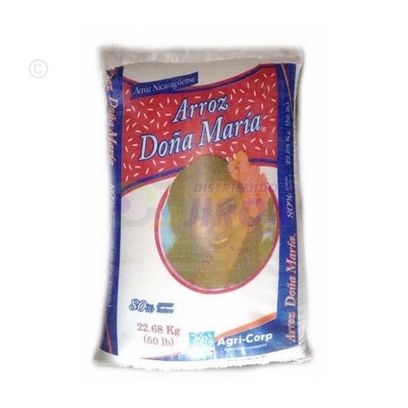 Doña Maria Rice. 80-20. 50 lb. - Distribuidora Jirón
