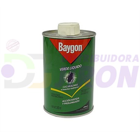Baygon Verde Liquido. Lata 240 ml. - Distribuidora Jirón